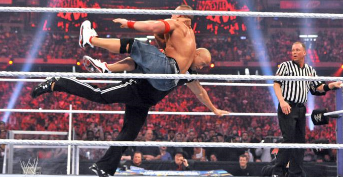 Full story & photo & result – April 3, 2011 John Cena vs The Miz – WWE ...